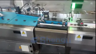 Heart chocolate foil wrapping machine