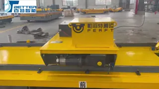 Intelligent track transfer cart