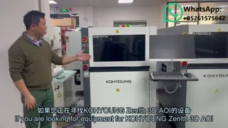 Koh Young Technology - Zenith Machine (3D AOI) #kohyoung #aoi #semiconductor #smartfactory