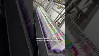 Leak-Free Handling of Corrosive Wastewater in Dyeing Process.