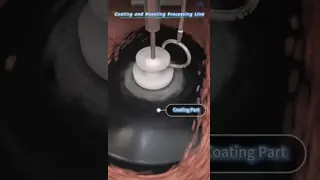 coating and baking production line