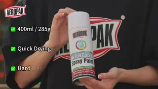 Can you spray water base paint?  #waterbased #spraypaint