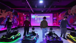 China Dynamic Projection Karting: High-Precision AR Racing with Real-Time Interactive Effects for sale