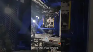 China 220liter Water Tank Moulding Machine Double Ring Blow Moulding Machine Working for sale