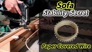 sofa stability secrets paper covered wire
