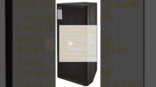 Dual 15 Inch Pro Stage Speaker Powerful Sound