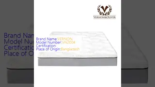 Cloud Comfort Mattress: Memory Foam & Latex