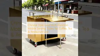 Luxury Hotel Serving Trolley
