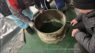 Trenchless Sewer Repair End Packer for UV Liner Installation