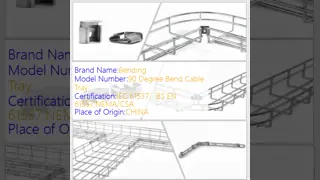 90 Degree Cable Tray Bend Solutions