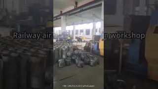 T4003 Stainless Steel Air Tanks Air Reservoir Railway Wagons Brake Parts