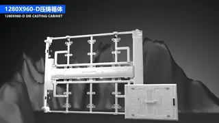 Common cathode energy-saving die-cast cabinet LED display screen: low power consumption, high effici