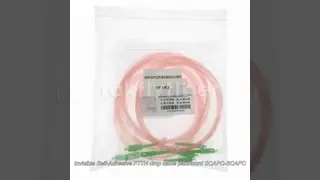 Invisible Self-Adhesive FTTH drop cable patchcord SCAPC-SCAPC