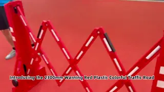 Plastic Safety Barrier 2300mm Max Width