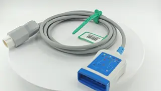 China Compatible Hwatime 6Pin Ecg Trunk Cable Din Style for sale