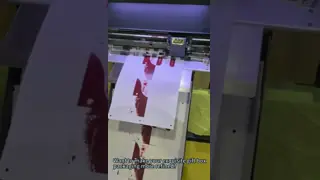 Anycut SVD370 gift box packaging cutting demo