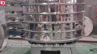 Rotary Vibrating Screen Precision Sieving Solution