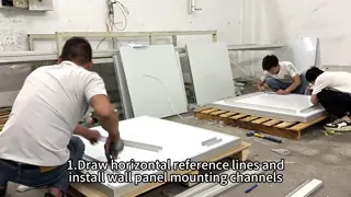 Cleanroom Model Installation process Ⅰ