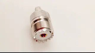 50Ω SL16 PL259 Connector UHF-C-J-7 UHF Male Connector For LMR400 Cable
