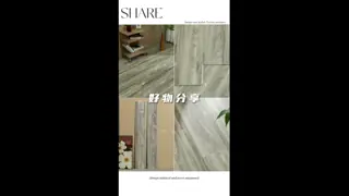 Durable SPC Flooring Real Wood Veneer