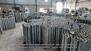 Perforated Mesh Supply High Strength, No Deformation