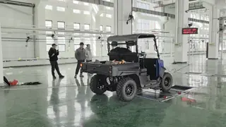 Cartesy sucessfully installed full set  ATV inspection equipments for Jiangsu Zhengtu ATV Manufactue