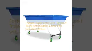 Silent Hotel Linen Cart Trolley