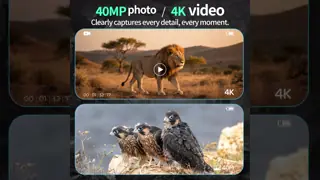 Mini handheld digital night vision camera that can take photos and record videos - an essential outd