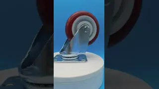 Medium duty castors rigid PP