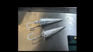 Umbrella-shaped chocolate aluminum foil packaging machine