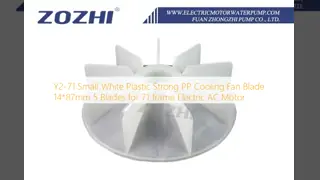 Strong PP Cooling Fan Blade for Electric Motors