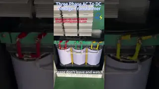 AC To DC Three Phase Voltage Transformer
