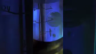 Evaporation coating machine display