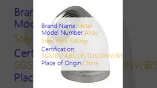 Threaded Elbow Fittings ASME B16.9 Pipe Solutions