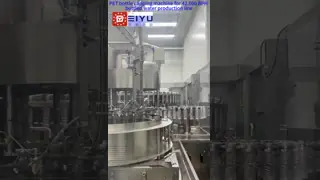 PET bottle capping machine for 42,000 BPH bottled water production lin
