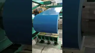 PPGI colour Blue coated steel coils