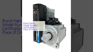 AC Servo System Precision Control 0.1KW to 7.5KW