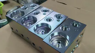 Precision Deburring of Cross Holes in Hydraulic Manifold Blocks CNC Post Processing