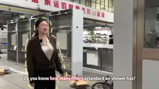 How many filters dose a air shower have