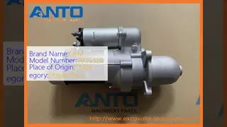 Excavator Starting Motor 3935328 For 4B3.9 6B5.9