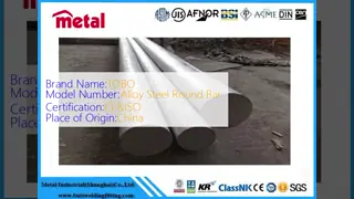SCM440 Steel Bar High Strength Galvanized