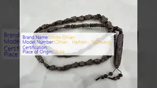 Natural Agarwood Buddha Pendant 18K Gold