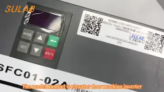 Elevator Door Inverter 0.4KW Smooth Control
