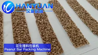 Peanut bar packing machine