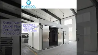 Quick Freeze Modular Cooling Room