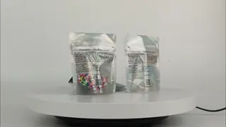 Custom Matte Stand Up Ziplock Pouches Smell Proof