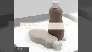 Custom PET Bottle 150ml With Pump For Cleaning