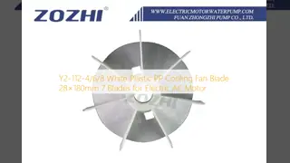 Strong PP Cooling Fan Blade 28x180mm 7 Blades