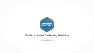 Contact Lenses Cartoning Machine
