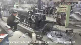 Bright Finish Stainless Steel Welded Wire Mesh For Industrial Protection
